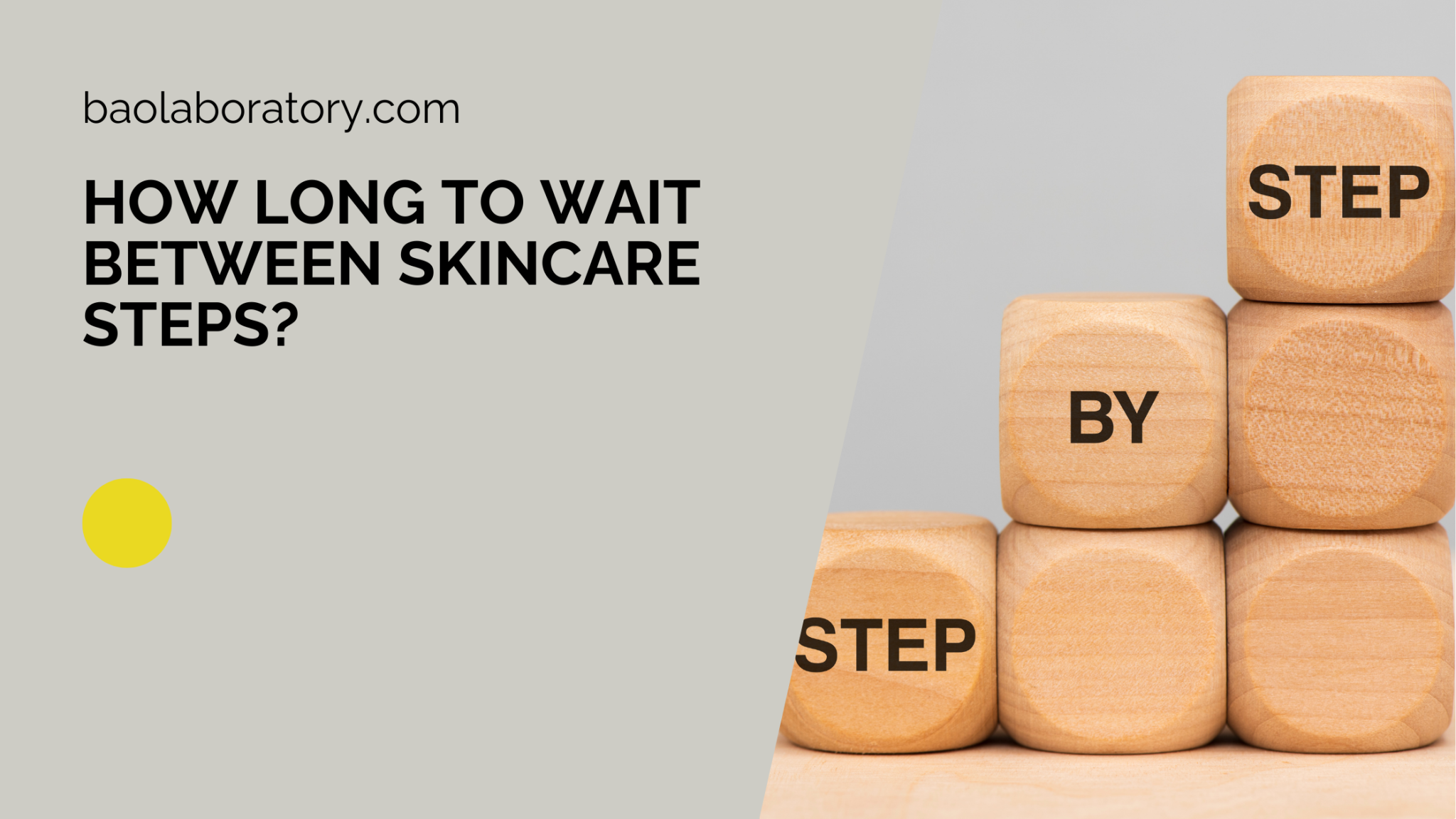 How Long To Wait Between Skincare Steps BAO Laboratory